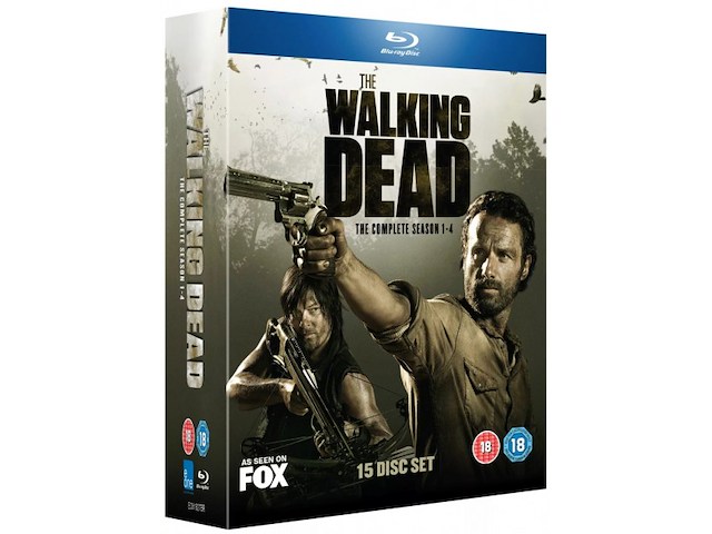 The Walking Dead Complete Season 1-4 Blu-ray,15 x CD