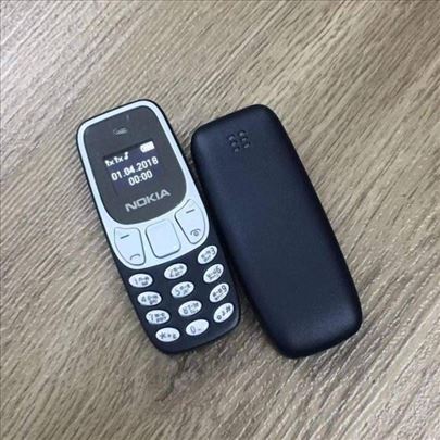 Mini Nokia BM10 Nokia sa 2 sim kartice Crna