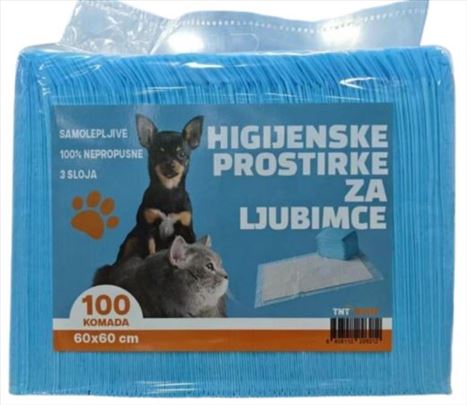 Higijenske prostirke za ljubimce 60x60cm