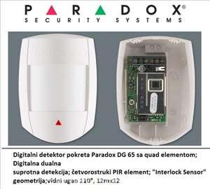 Detektor kretanja Paradox DG 65