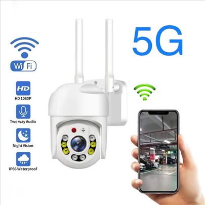 IP wifi PTZ 5G pametna bezicna kamera 10mpx ip66