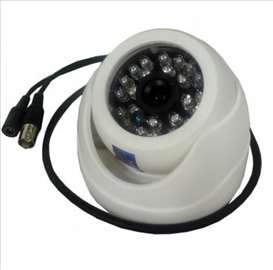 CCD video camera 24led - dan i noć- bela