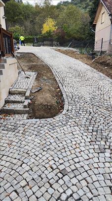 Granitni ivičnjaci, kameni ivičnjaci ugradnja