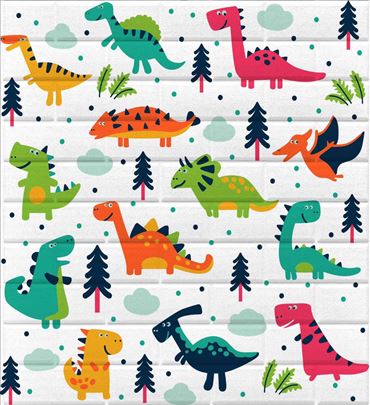 3D Paneli - Dečije dinosaurusi