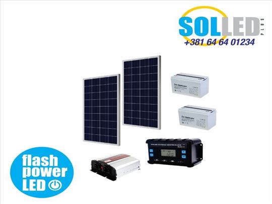 Solarni sistem 540Wp/1200W 24/220V