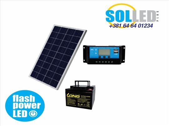 Solarni sistem 100W 12V