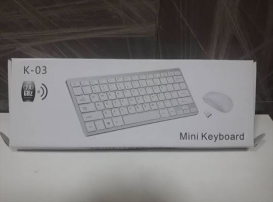 Tastatura bežična+miš/2,4GHZ