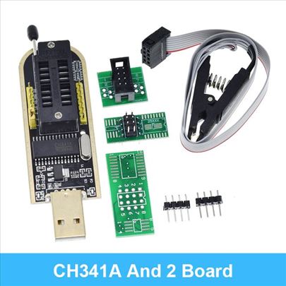 CH341A usb programer cipova klesta/stipaljka SOP8