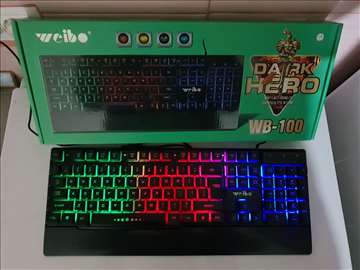 Gejmerska tastatura Dark Hero svetleca tastatura N