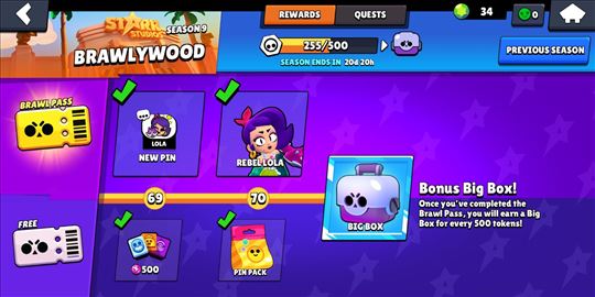 Brawl stars nalog acc