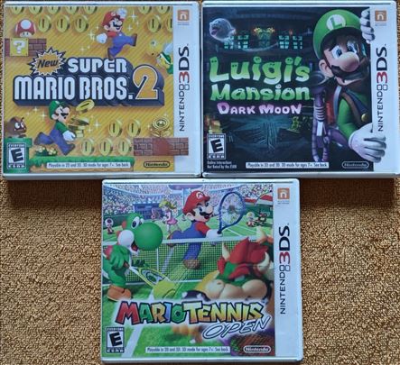 Nintendo 3ds igre ntsc