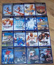 Playstation 2 igre Sportske 15kom.