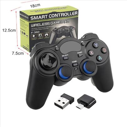 Bezicni Dzojstik Gamepad PC/PS3/Android/TV/TV Box