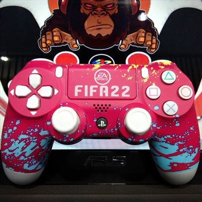 Dzojstik za PS4 bežični PS4 Fifa Pink Edition