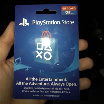 Playstation Gift Cards-Najjeftinije u Srbiji!!!!!