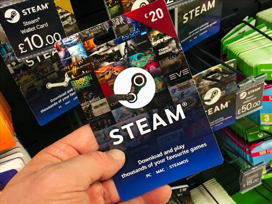 Steam Gift Card - Wallet Dopune - Steam Dopune