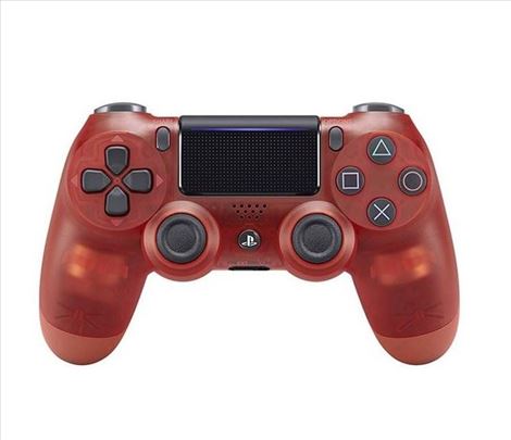 Dzojstik Sony PS4 Transparent red Pad crveni provi