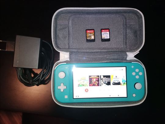 Nintendo Switch Lite + 12 games