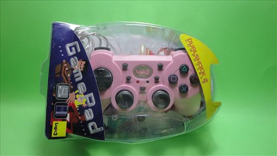 Džojstik Logic 3 Dualshock 2 PINK za Sony2 i PSone