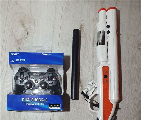 Džojstik za Sony PS3 + Puska za PS3 AKCIJA