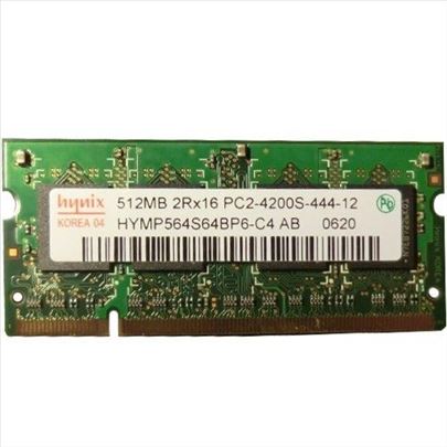 Hynix ddr2 512Mb laptop memorija