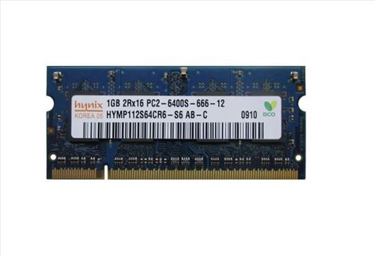 RAM MEMORIJA ddr2 2x1gb za laptop