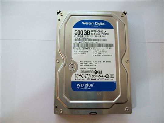 Western Digital HDD 3,5" SATA 3 7200 500GB WD Blue