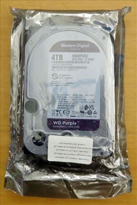 WD Purple 4TB SATA3 256MB WD42PURZ Surveillance