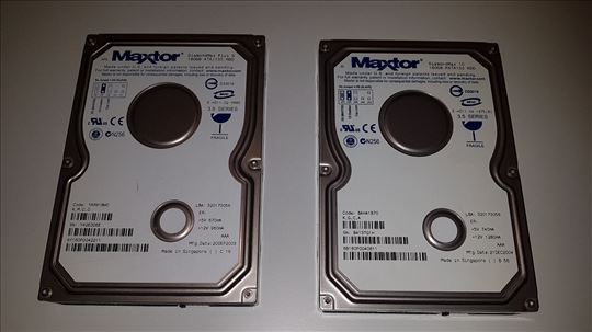 2 maxtor hardiska formata 3.5 od po 160gb na pata