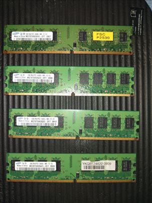 Samsung 8gb 4x2gb Ddr2 800mhz Dimm Pc2-6400u-666-1