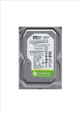 Hard disk 500GB Western digital interna memorija