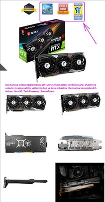 Potpuno nova MSI Nvidia RTX 3070 8GB! Popust!