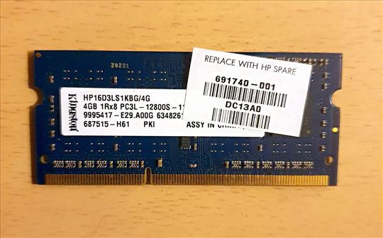 Kingston 4GB DDR3L 1600MHz