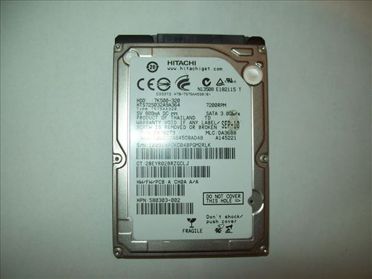 HDD Hitachi 320GB SATA (2.5 inch) za Laptop