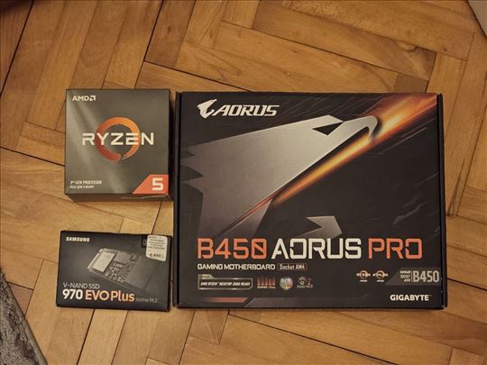 Ryzen 5 3600, B450 Aorus Pro, 32GB RAM,Samsung SSD