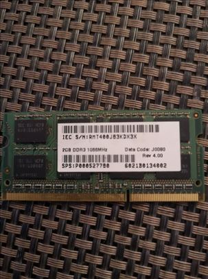 Memorija 2 GB za laptop TOSHIBA satellite L655