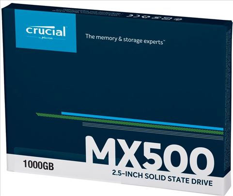 Crucial SATA3 1TB MX500 3D NAND 560/510MB/s,