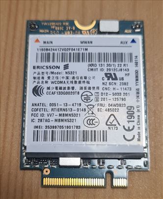 3G modul za laptop Lenovo S540, T440s