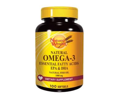 Natural Wealth Omega-3 1000 mg, 100 kapsula