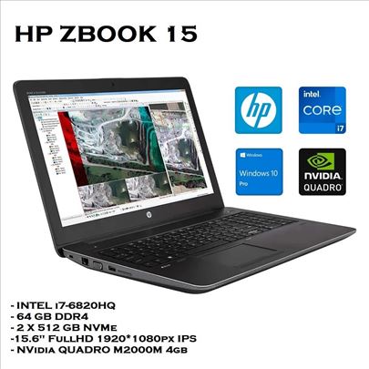 HP ZBook MINT I7hq/64gb/1tb