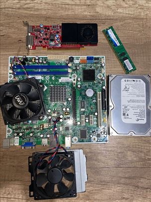 Računar matična, hard 250gb, grafička 1gb