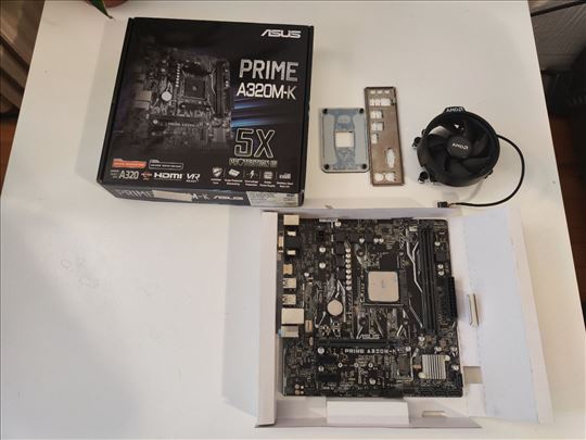 Ryzen 5 1600-Asus a320 m-k polukonfiguracija