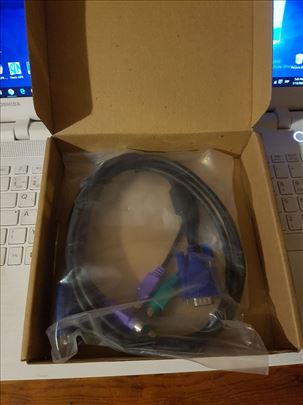 KVM switch kabl, D link PS/2 + VGA kabl