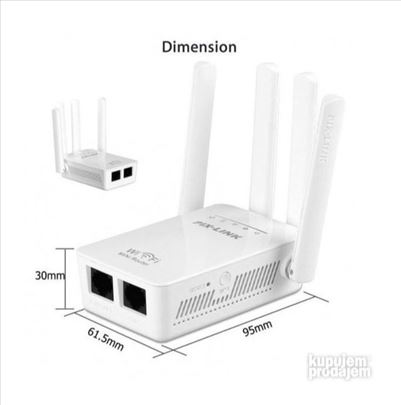 Pojacivac WiFi signala PiX link sa 4 antene