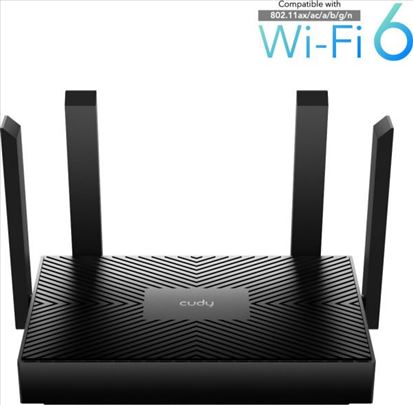 Cudy WR1500 AX1500 Dual Band 2.4+5Ghz Wi-Fi Ruter