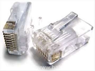 PLUG3UP6/5 modular 6u" RJ45 LAN konektor