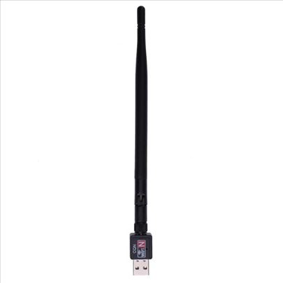 Wifi USB kartica Antena 5DBI + CD