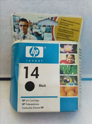 HP original inks. 14 black