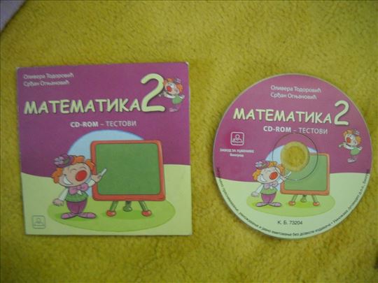 CD, Matematika, testovi za 2.OŠ,Zavod