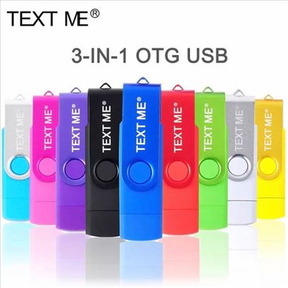 USB 64 GB 3u1, android/Type C/računar